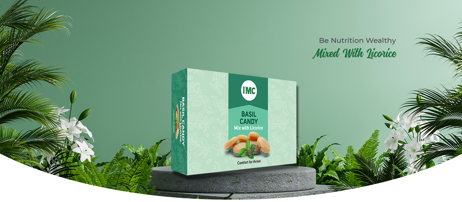 Basil candy mix with Licorice IMC HEALTHCARE SDN BHD